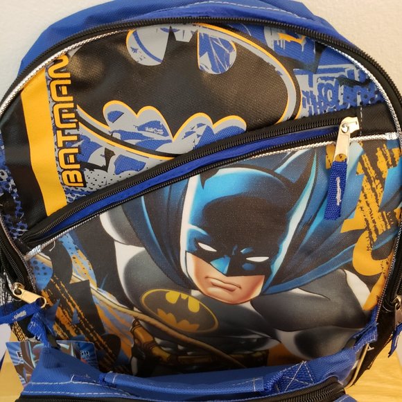 Batman | Accessories | Batman Backpack With Detachable Lunchbox | Poshmark